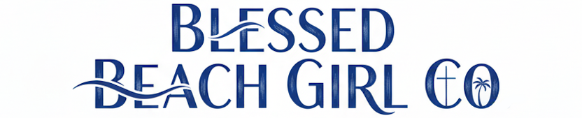 Blessed Beach Girl Co custom polymer clay cutters and transfer sheets